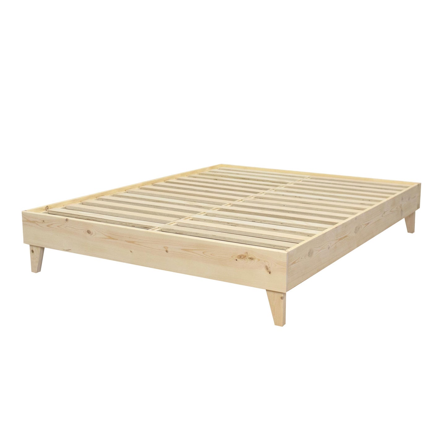 Pine Platform Bed Frame